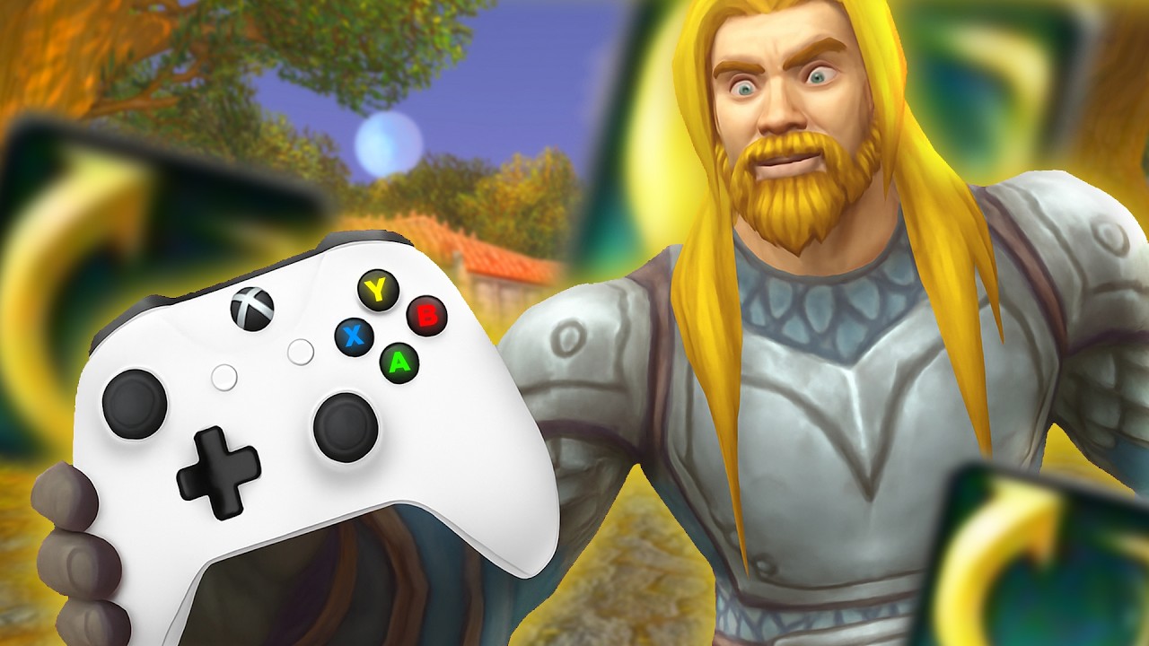 World Of Warcraft with a Controller - YouTube