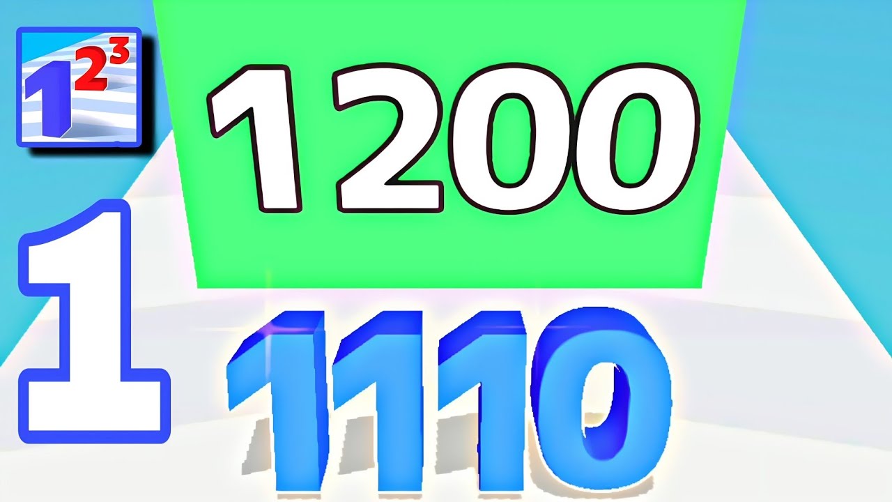 Number Master - Run and merge Gameplay Walkthrough || New update ...