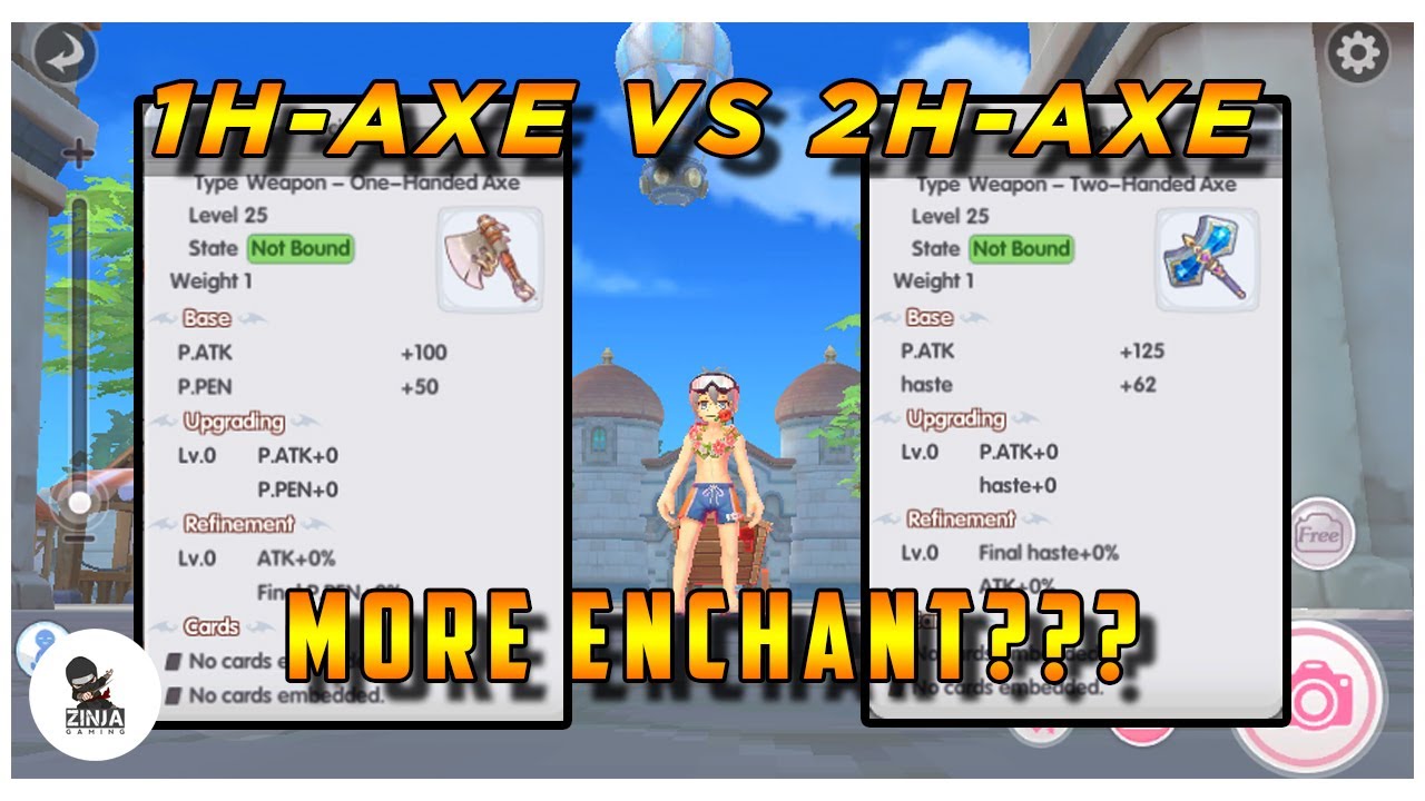 BLACKSMITH BUILD! Let's Talk About Weapon Enchantment | Ragnarok X Next ...
