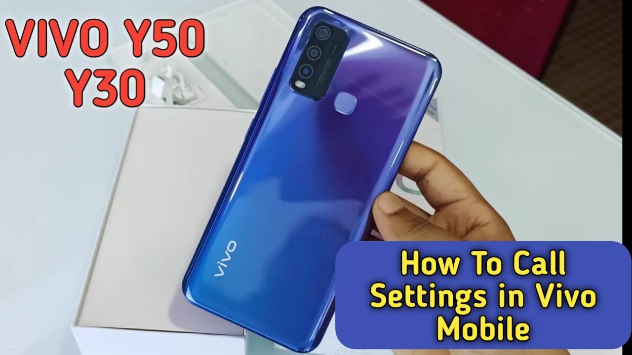 How To Call Settings in Vivo Y50 Y30, Vivo Y50 main call settings Keise ...