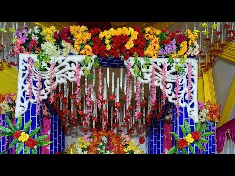 Best Marriage Decoration In Bihar || Best Decoration in Madhubani ...