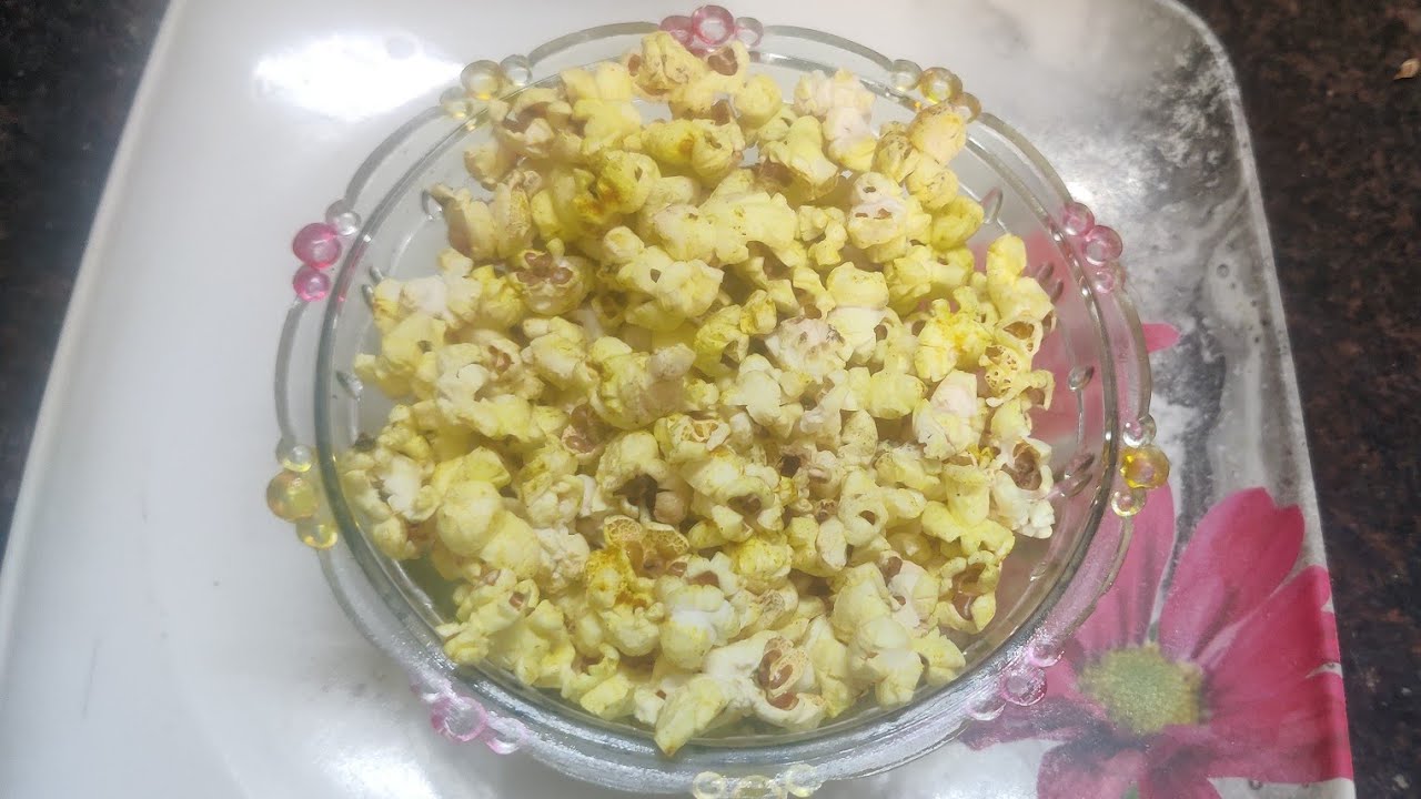 Popcorn Recipe/Home Made popcorn / Easy and Quick Recipe/ - YouTube