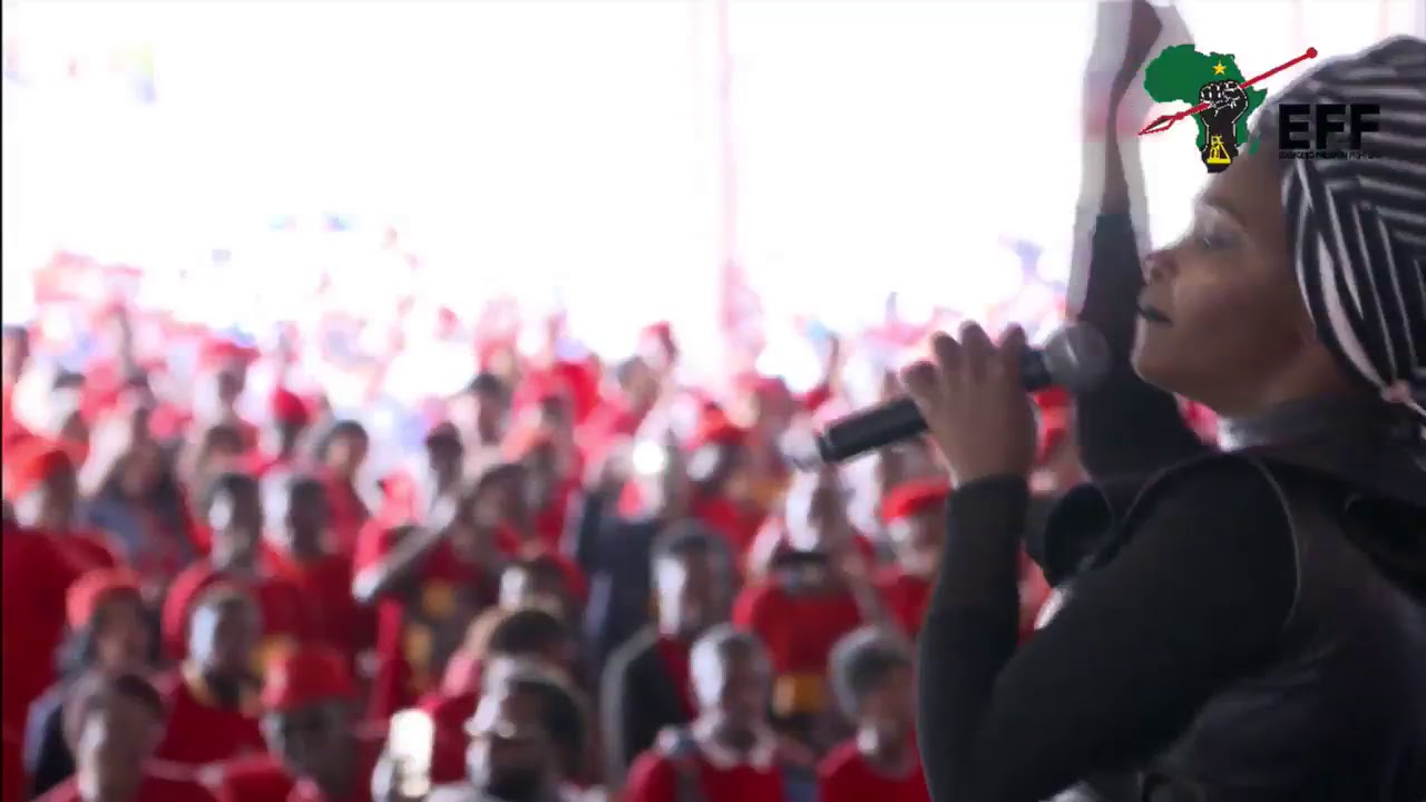 EFF Winnie Mandela Memorial Service - YouTube