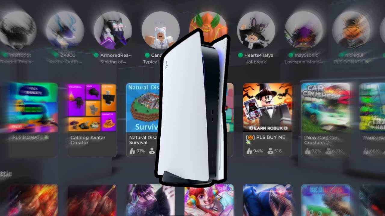 Roblox PS5 gameplay - YouTube