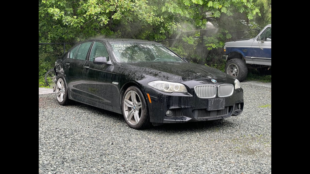 12 BMW 550i F10 X-Drive N63 Engine Test Run Video - YouTube