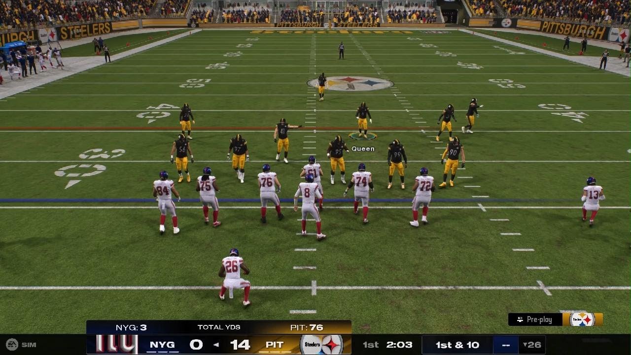 Giants vs Steelers (MNF Week 8) - YouTube