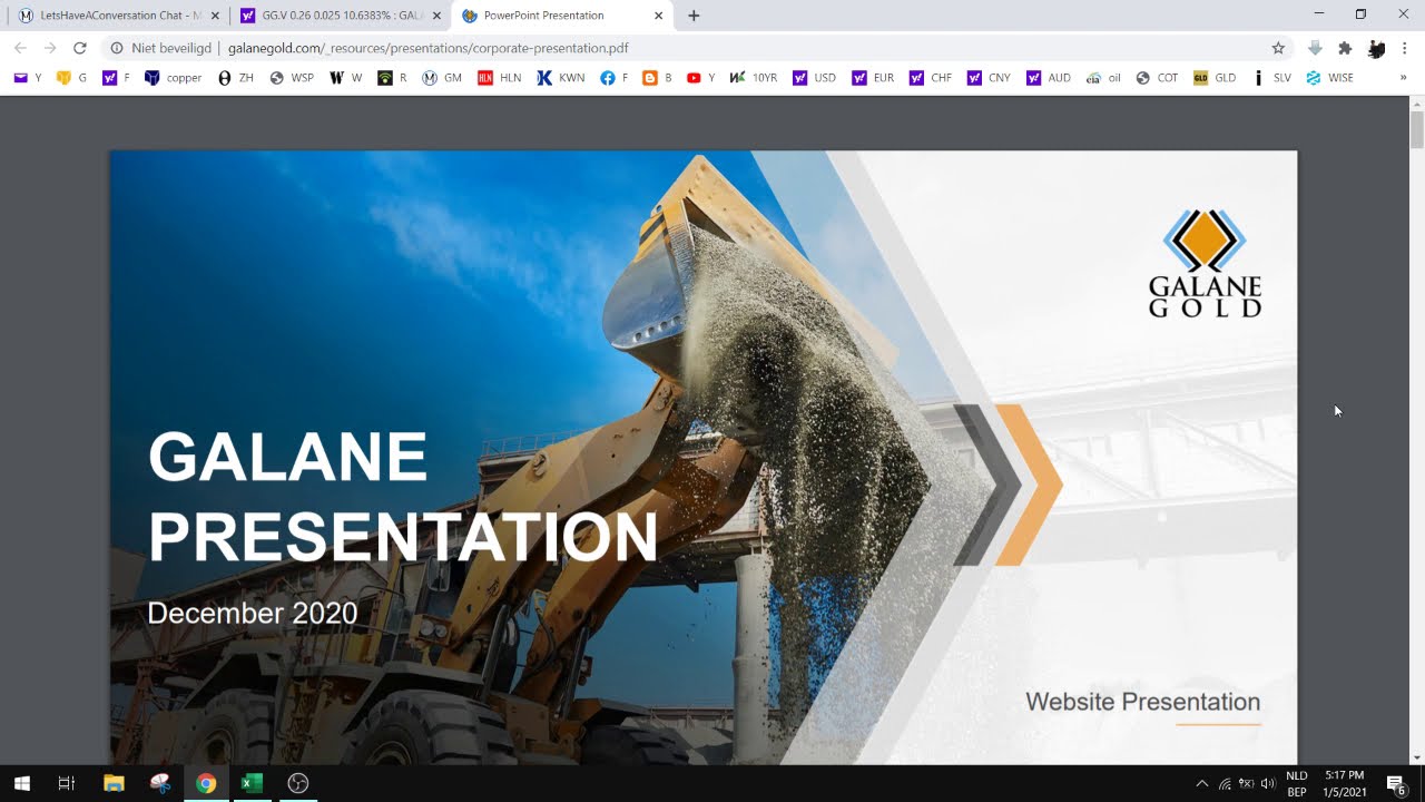 Stock Screener: Ep. 24: Galane Gold (GG) - YouTube