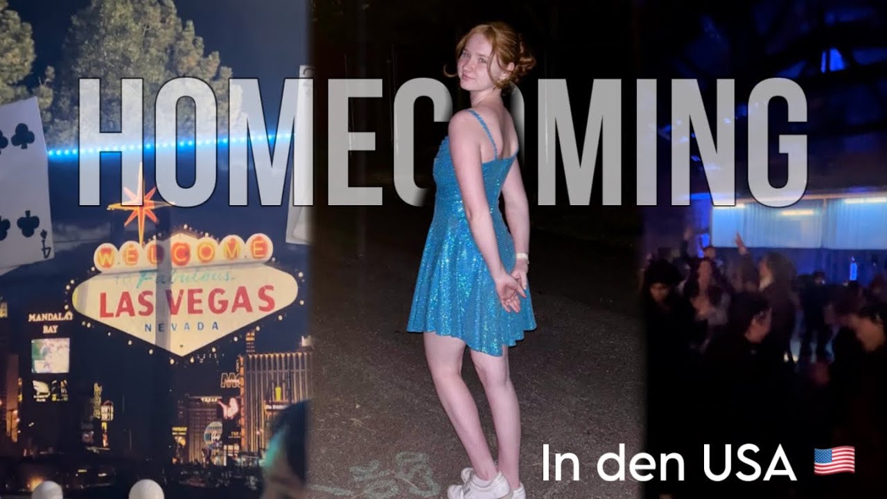 HOMECOMING in den USA 🪩/ Spiritweek, Football 🏈, GRWM + Dance ...