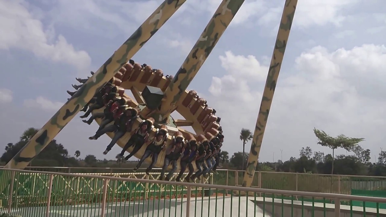 Equinox Thrill ride Wonderla Amusement Park Hyderabad - YouTube