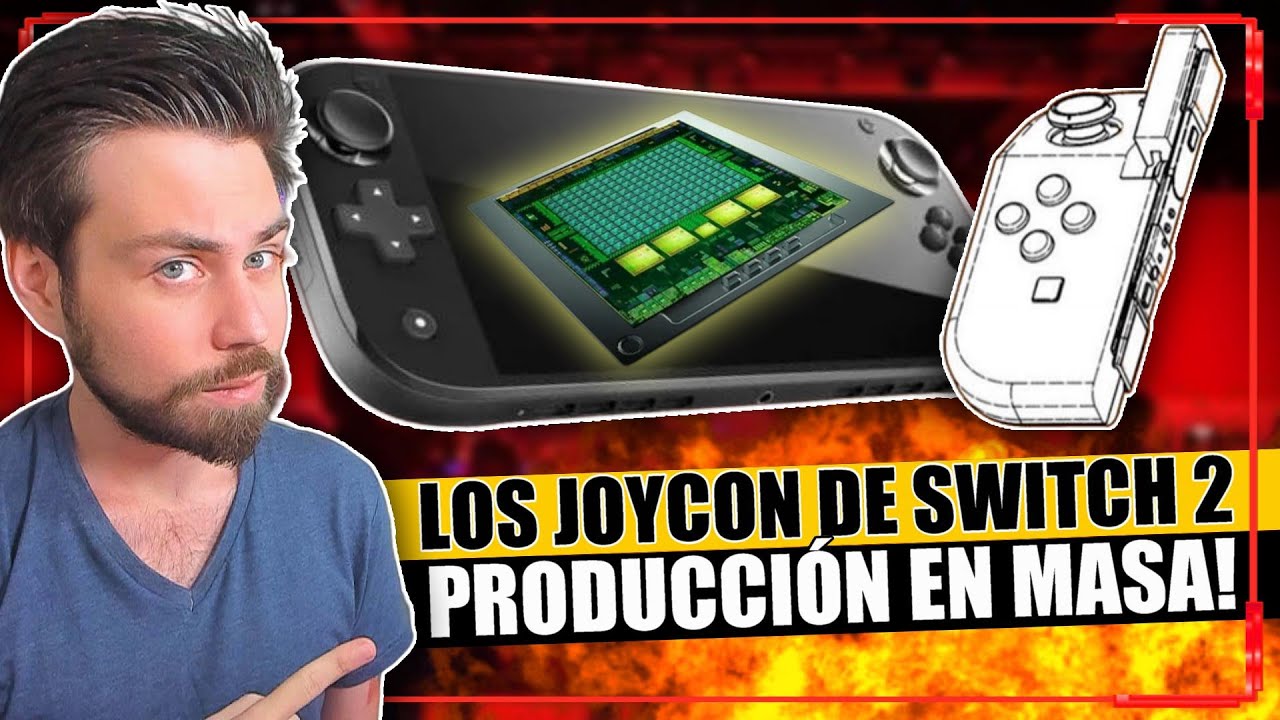 Así serán los JOY-CON de SWITCH 2!? + Nintendo YA TIENE TODO LISTO para ...
