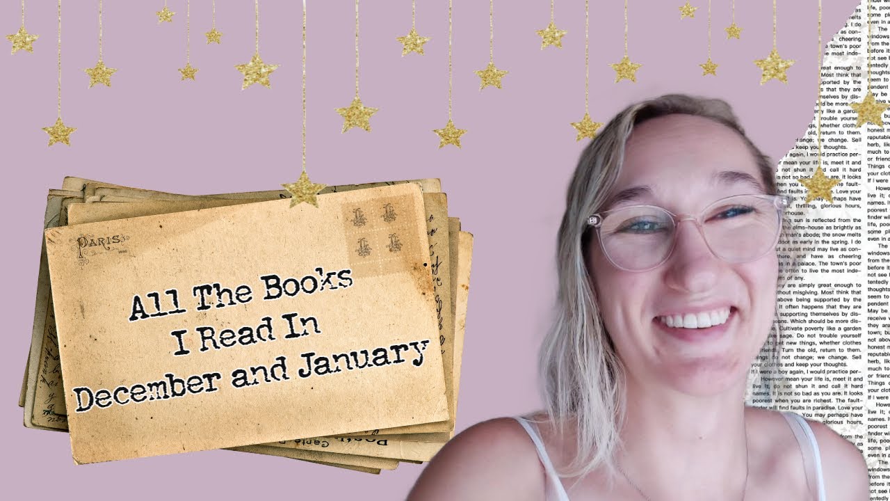All the books I read in January and December - YouTube