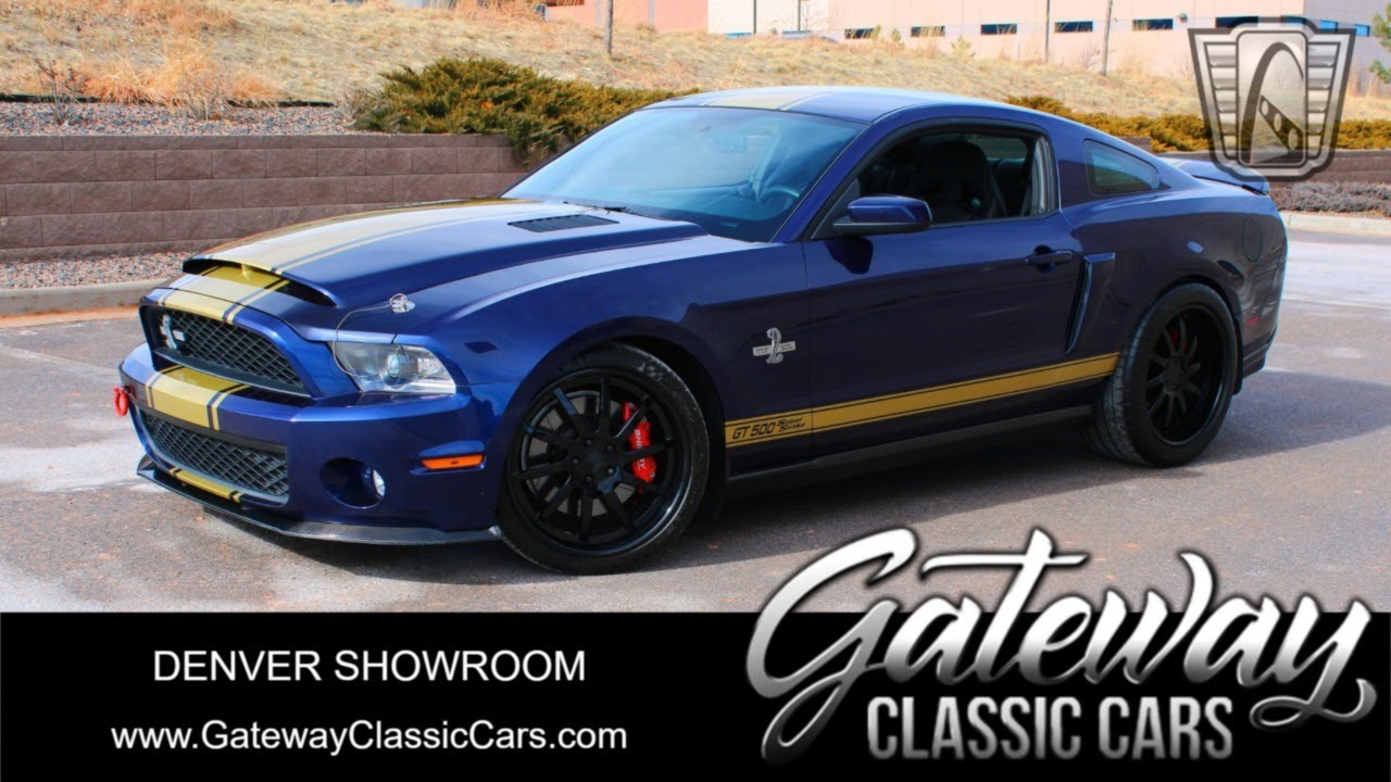 1865-DEN 2012 Ford Mustang GT 500 Super Snake Gateway Classic Cars of ...