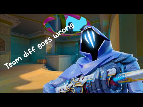 When team diff goes wrong... (Omen valorant gameplay) - YouTube