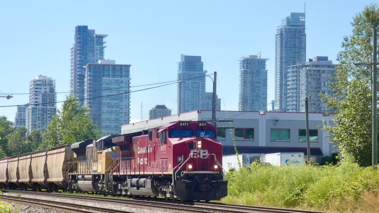 UP ACE! BC 2022 Part 2: CP 602 East At Burnaby FT. @stillcreekrailfan ...