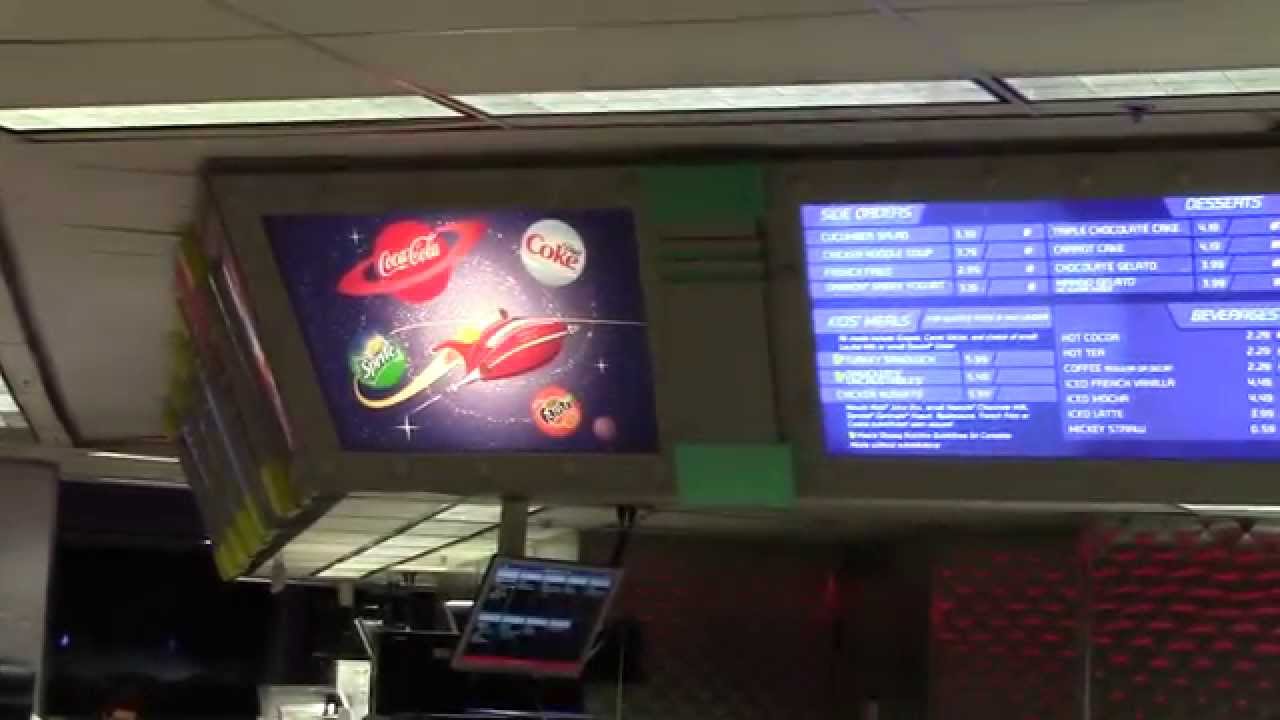 Menu at Cosmic Ray's Starlight Cafe - Magic Kingdom - Walt Disney World ...
