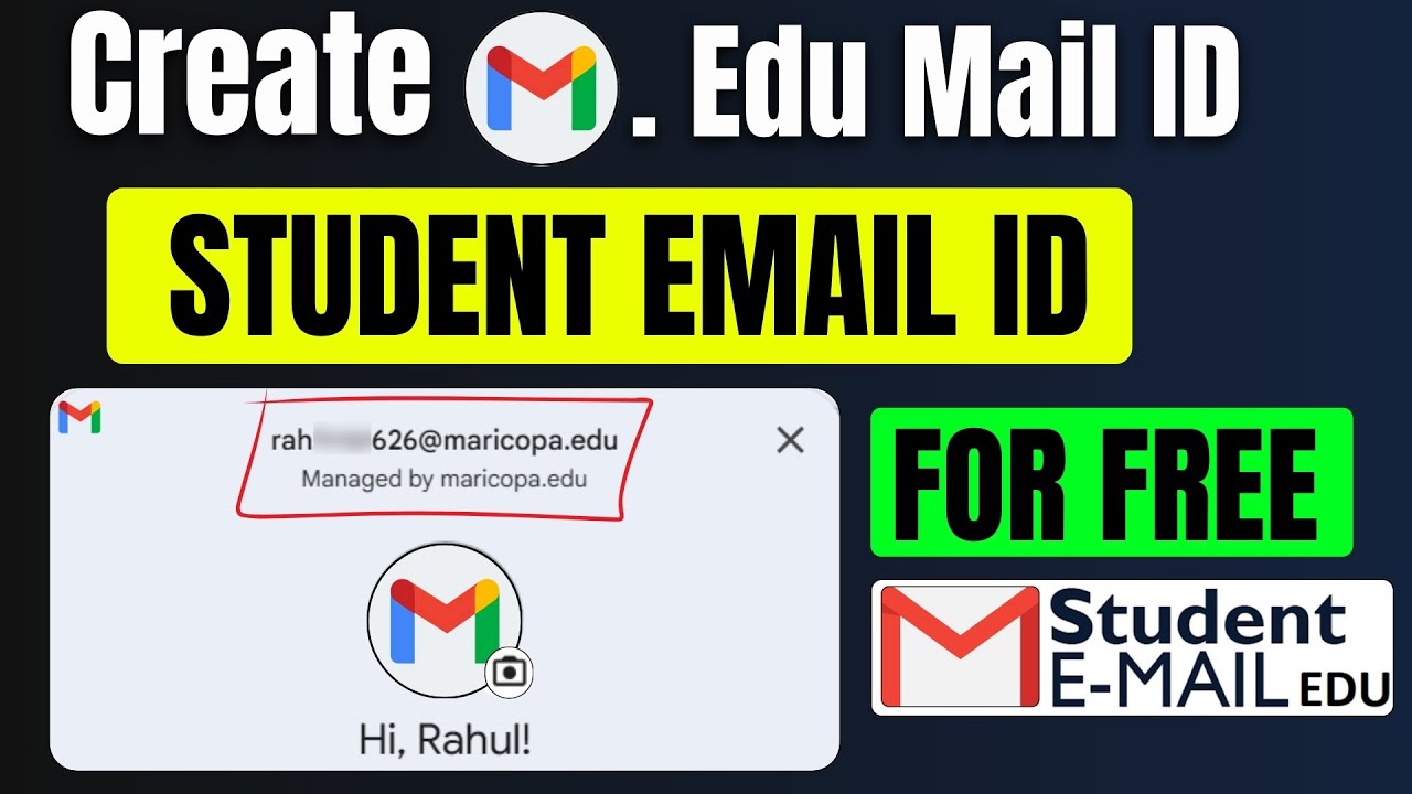 Student EDU Email Activation | Get Premium Benefits Now - YouTube
