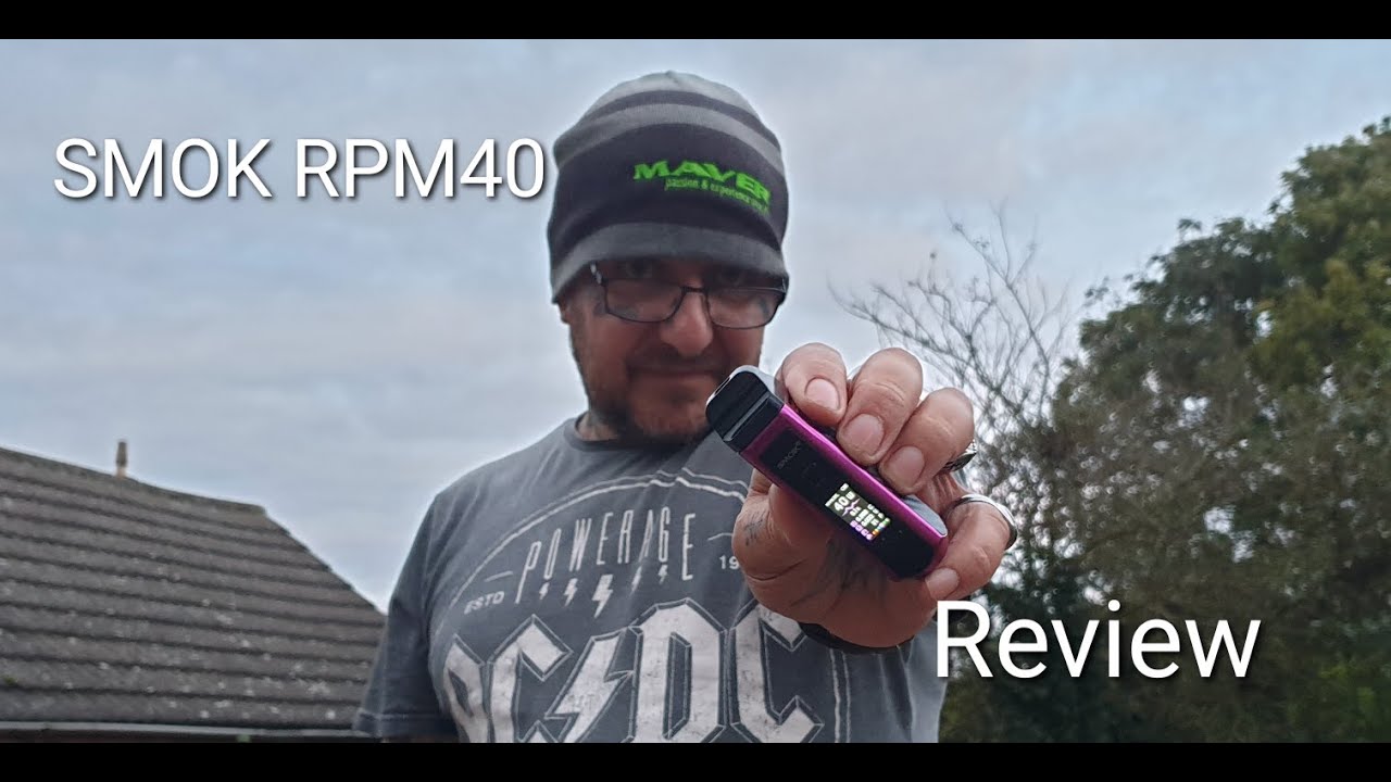 Smok RPM40 Review Overview and bit of a Vape - YouTube