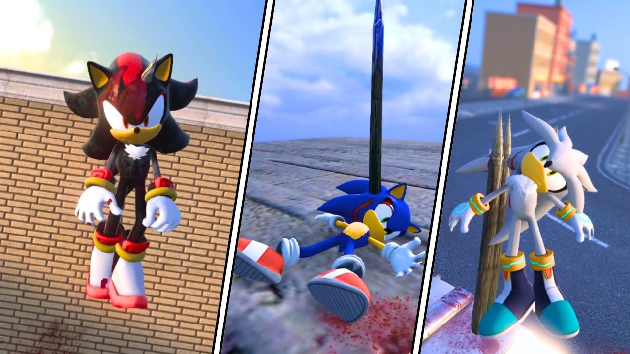 Sonic NPC Ragdoll Physics Compilation #11 | Overgrowth - YouTube