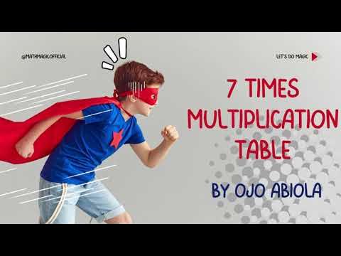 7 Times Multiplication Table | Grade 4 | Grade 5 - YouTube