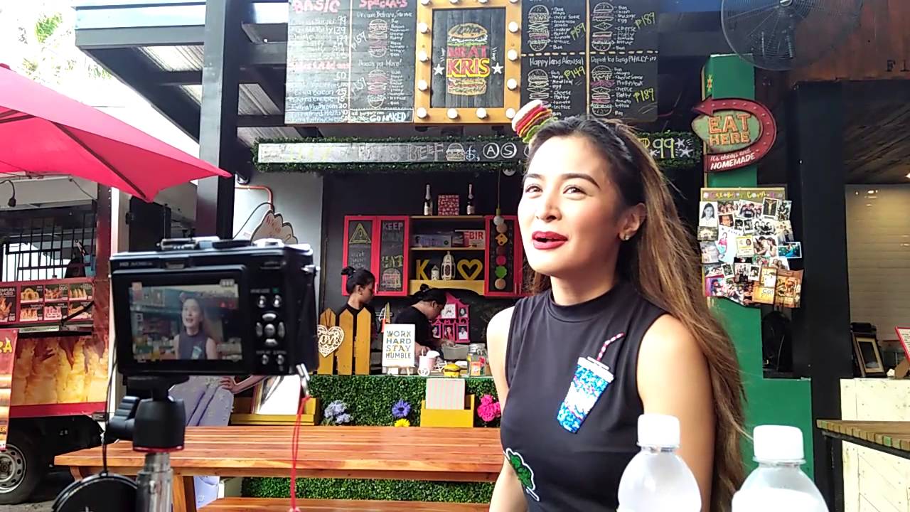 Iba ang Patty ko -- Kris Bernal on her Burgers - YouTube
