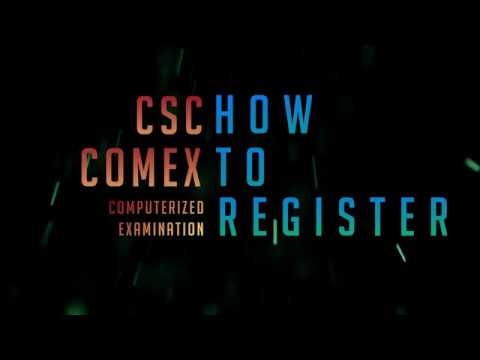 How to Register in COMEX - Computerized Examination - YouTube