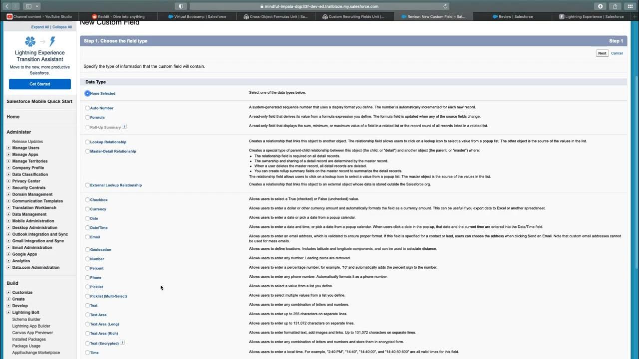 Create Custom Recruiting Fields Trailhead Challenge Youtube