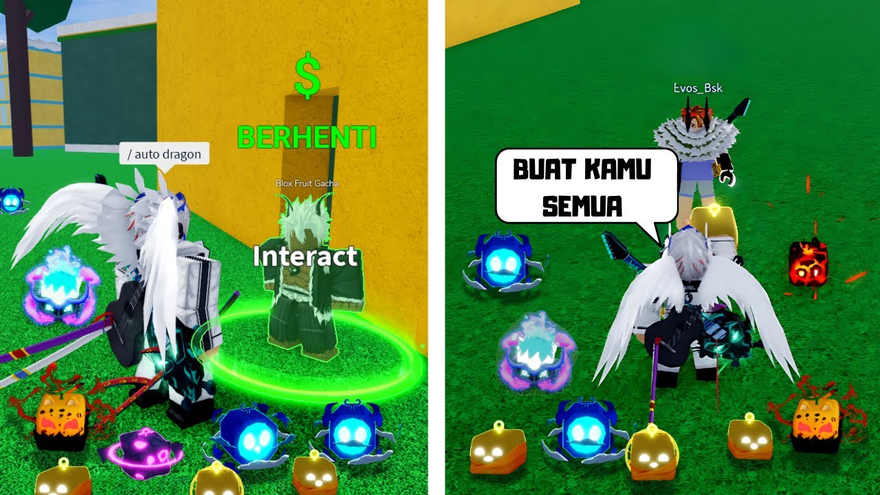 AKU BELI BANYAK FRUIT & BAGI-BAGI SEMUA FRUIT DI BLOX FRUITS ROBLOX ...