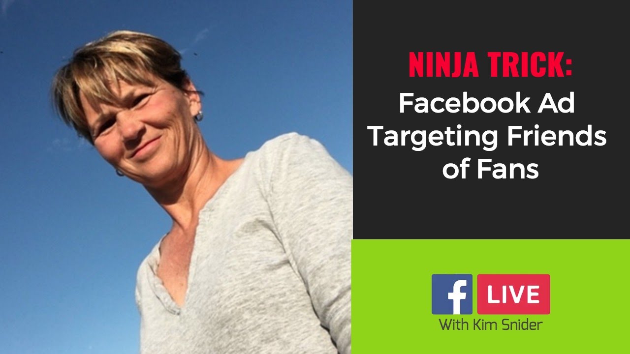 Ep 4 - Ninja Trick: Facebook Ad Targeting Friends of Fans - YouTube