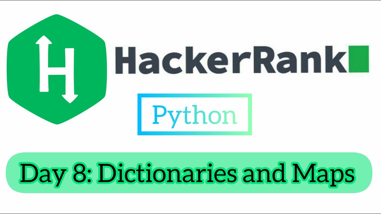 Day 8: Dictionaries and Maps HackerRank - YouTube