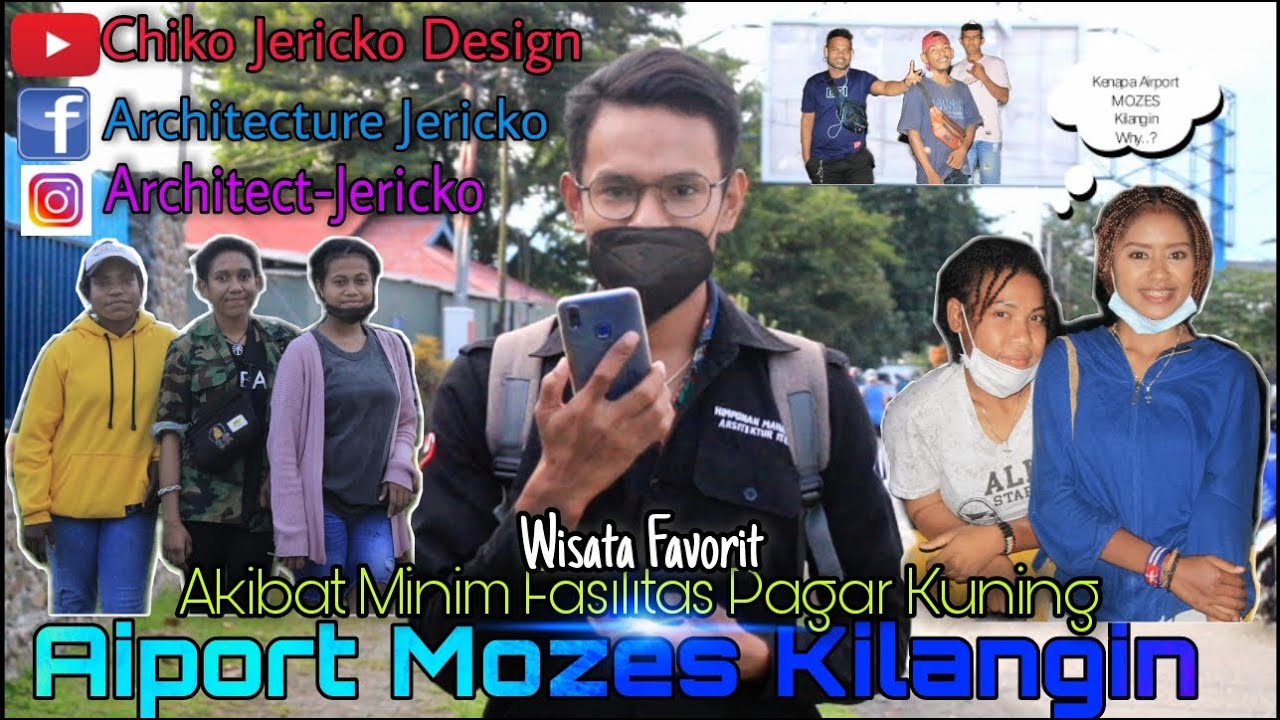 Pagar Kuning Timika Mozes Kilangin Airport Jadi Wisata Favorit ...