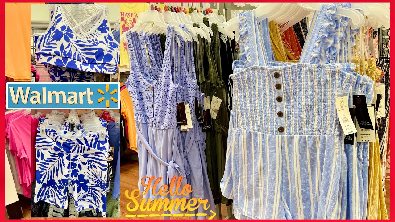 WALMART SHOPPING VLOG ️ SUMMER COLLECTION * NEW FINDS SHOP WITH ME ...