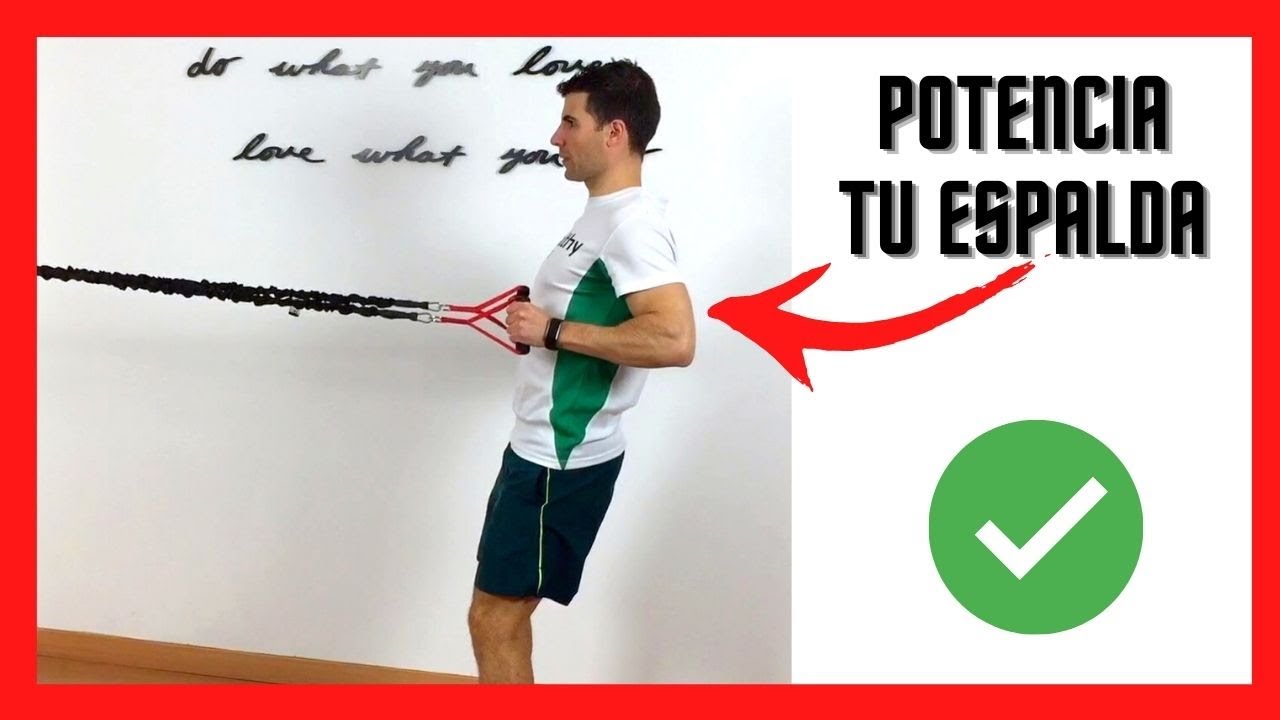 REMO con GOMAS ELÁSTICAS, BANDAS O LIGAS 💪 (Te ENSEÑO a Hacerlo paso a ...