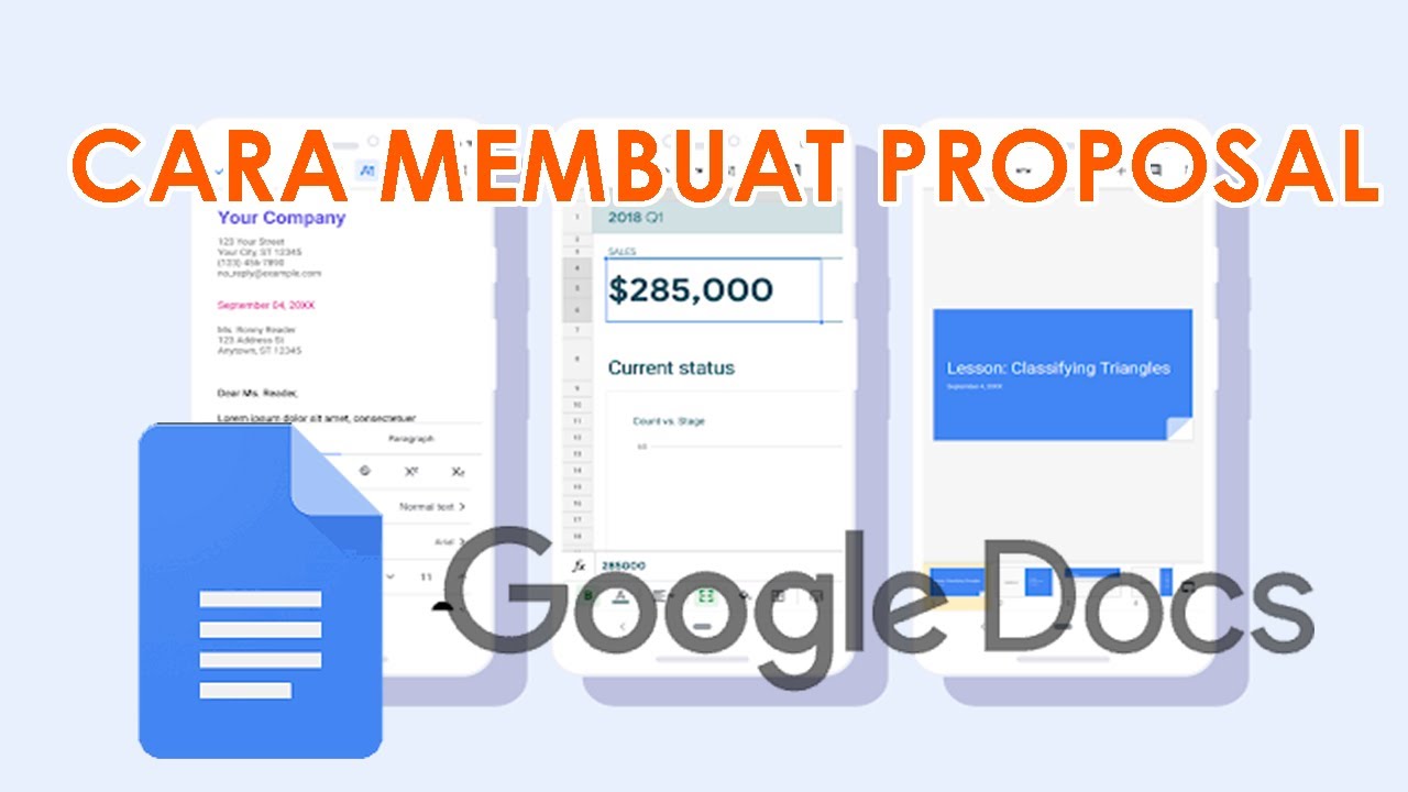 Cara Membuat Proposal di Google Docs - Dokumen secara Otomatis - YouTube