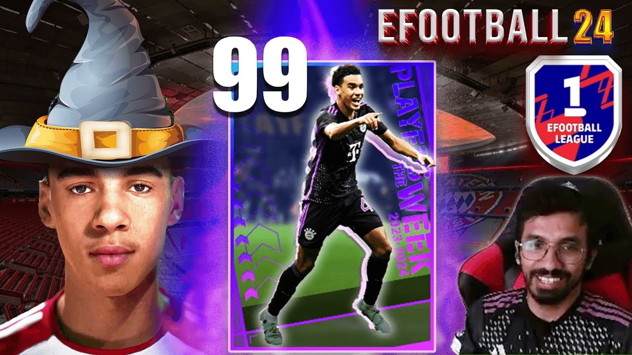 We used 99 rated Musiala UCL POTW in Division 1 | PC | Steam - YouTube