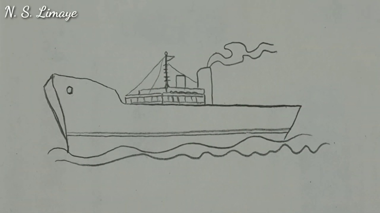 How To Draw A Cruise Ship Step By Step In Easy Way For Beginners By how-to-draw-a-cruise-ship-step-by-step-in-easy-way-for-beginners-by