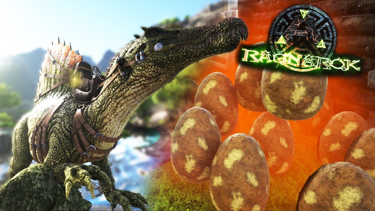 SUPER VEEL EIEREN & SPINO STELEN!? | ARK: Ragnarok #21 - YouTube