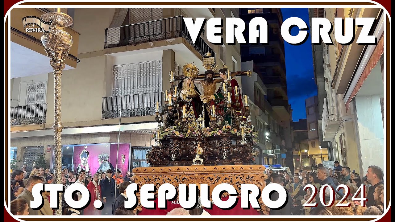 4K | Vera Cruz - Sto. Sepulcro | Viernes Santo Motril 2024 - YouTube