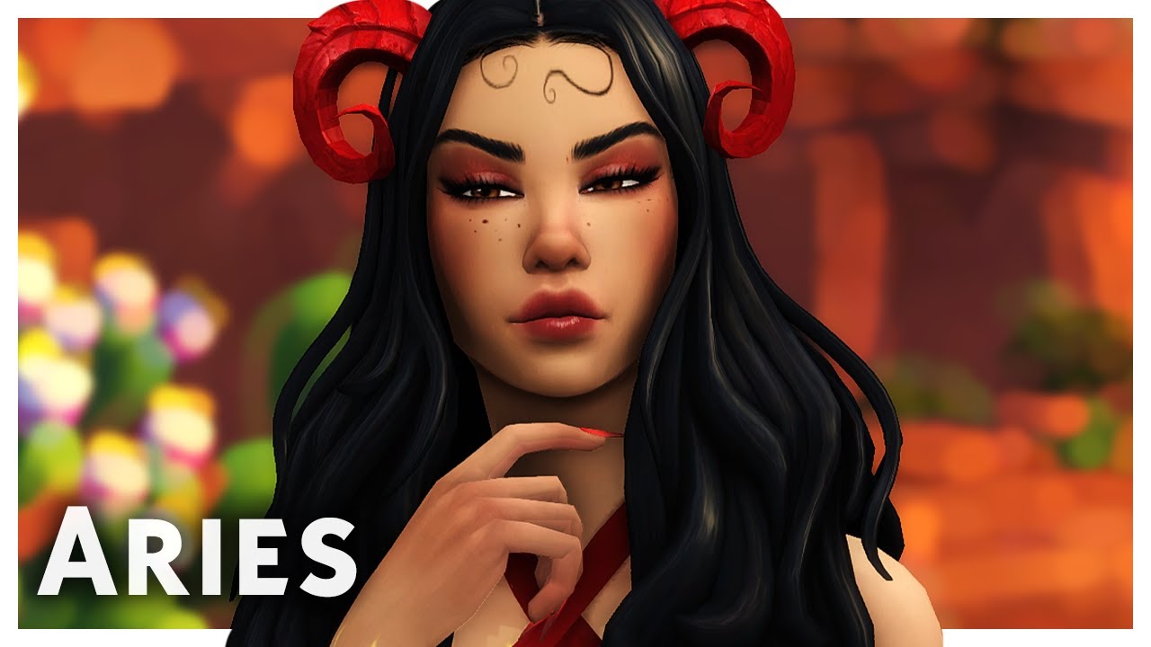 ARIES ♈ Signos del Zodiaco Ft. Team sims 4 Crear un sim - YouTube