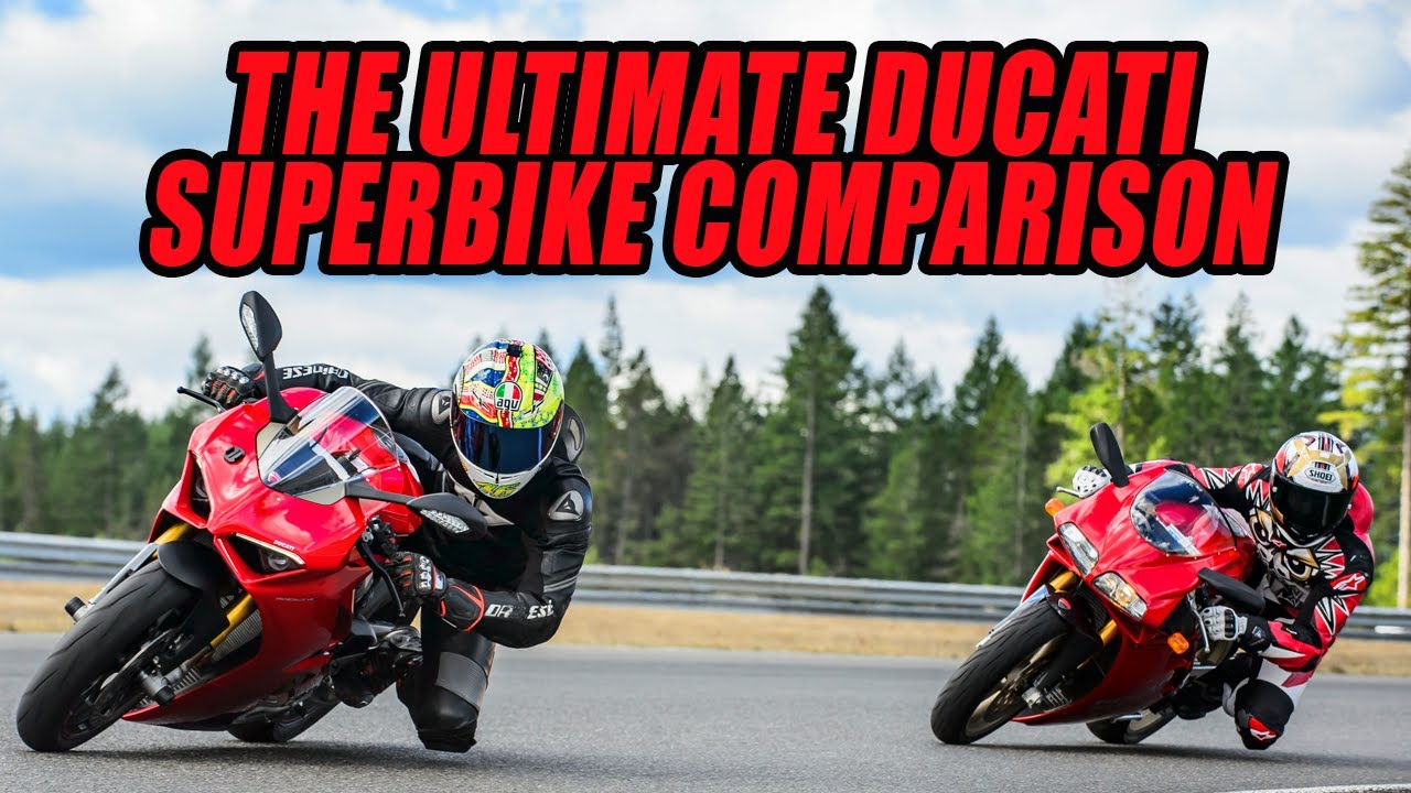 The Ultimate Ducati Superbike Comparison - YouTube