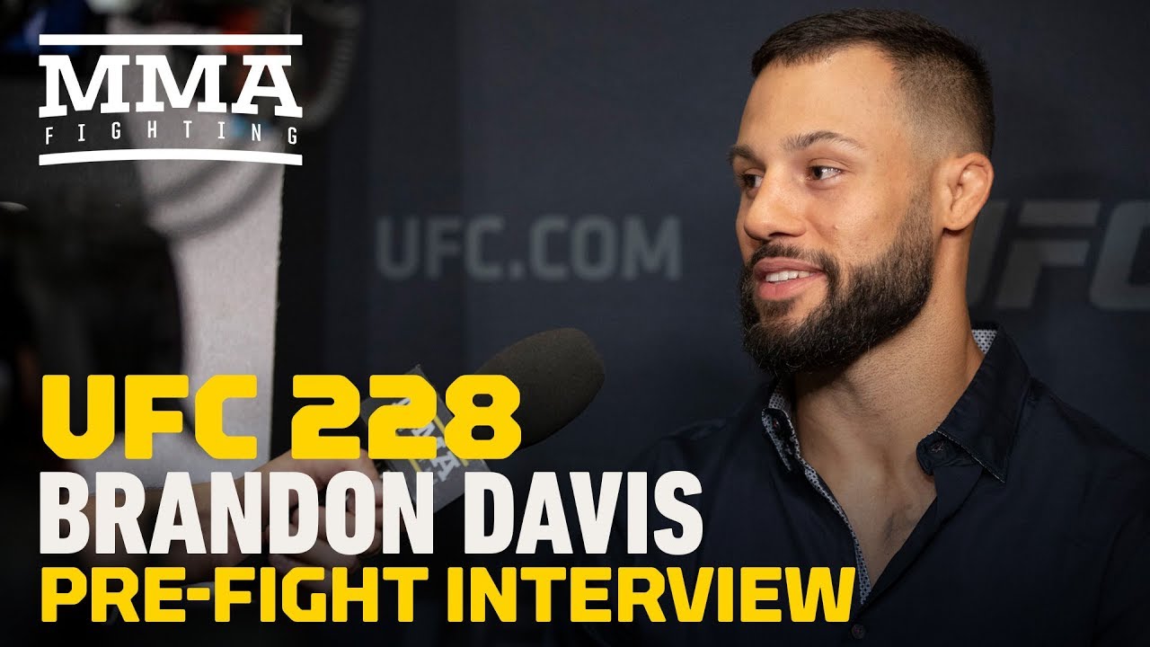 UFC 228: Brandon Davis Explains Wanting to Fight Zabit Magomedsharipov ...