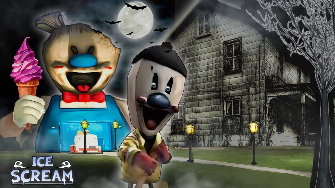 ESCAPING FROM ROD'S HAUNTED ICE SCREAM FACTORY | Ice Scream 4 - YouTube