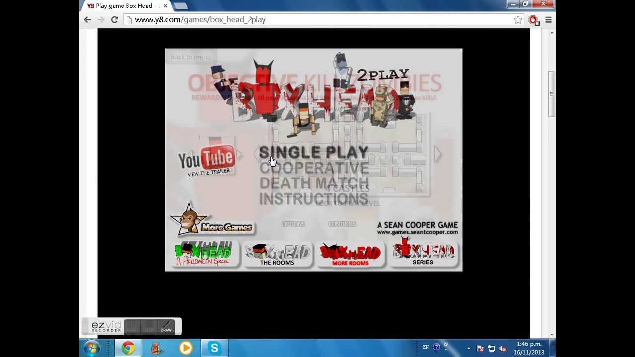 Boxhead nightmare #1 - YouTube