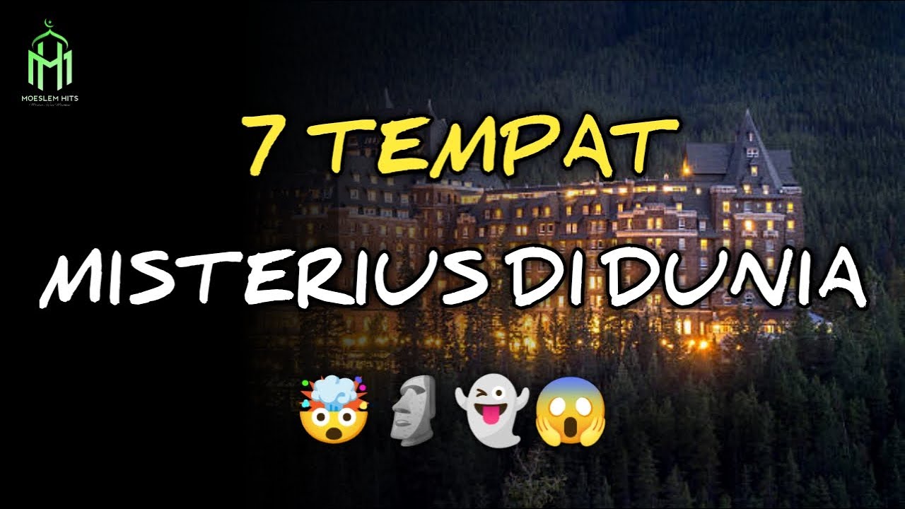 7 TEMPAT MISTERIUS DI DUNIA 🤯🗿👻😱 - YouTube