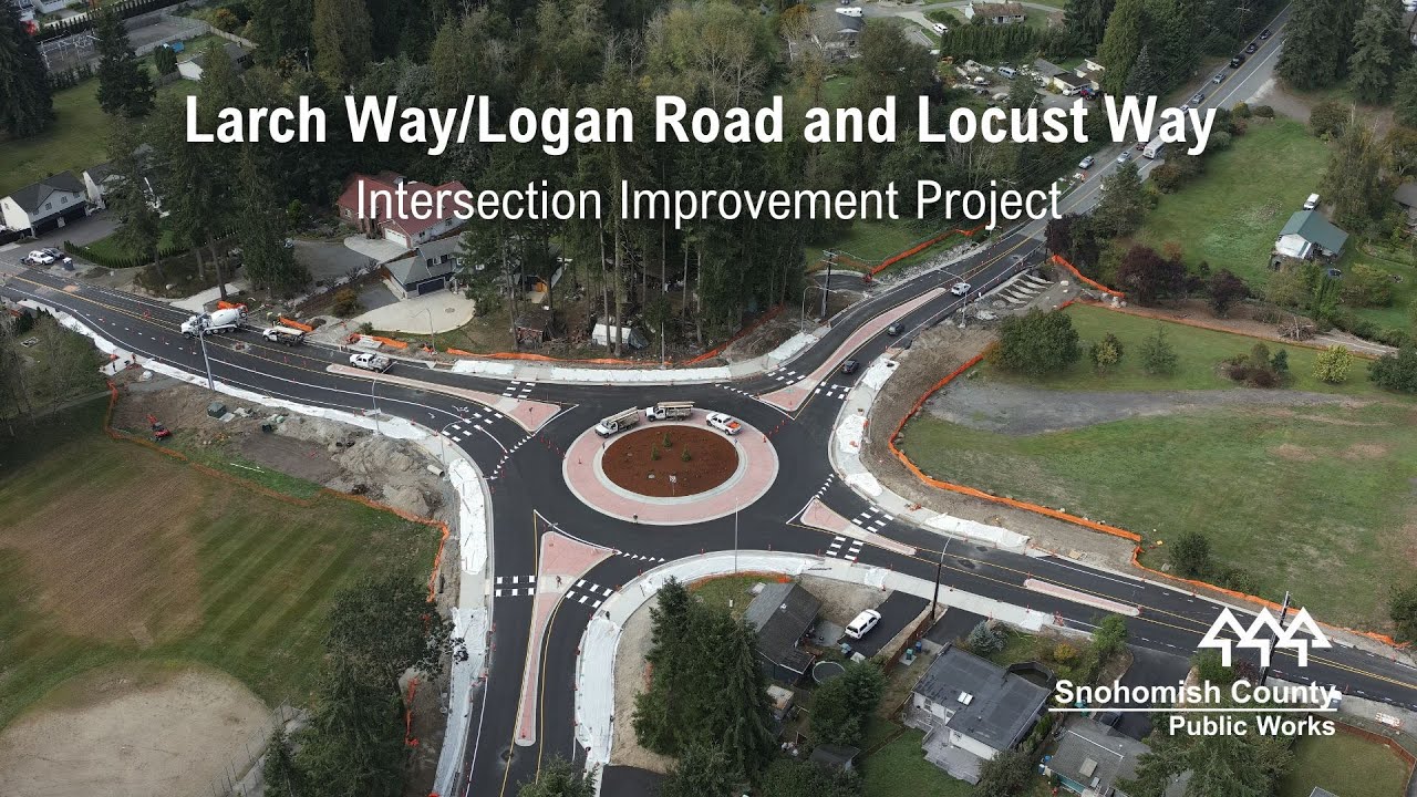 Larch Way/Logan Road and Locust Way Intersection Improvement Project ...
