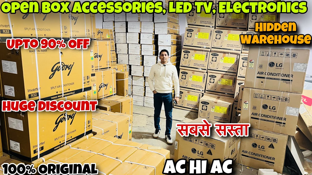 Open Box Electronics & Sealed Pack AC | AC Hi AC | 90% OFF | 100% ...