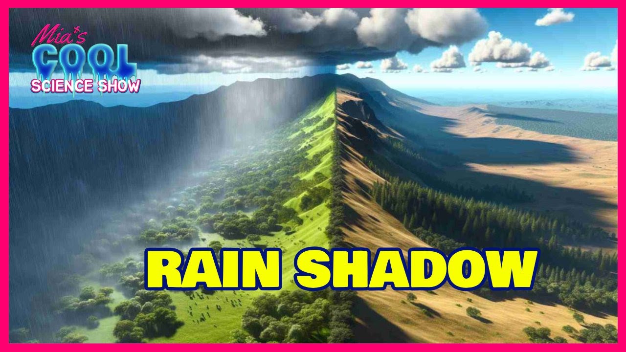RAIN SHADOW AND EVAPORATION FOR DUMMIES 🤓 Winslows Cool Science Show #2 ...