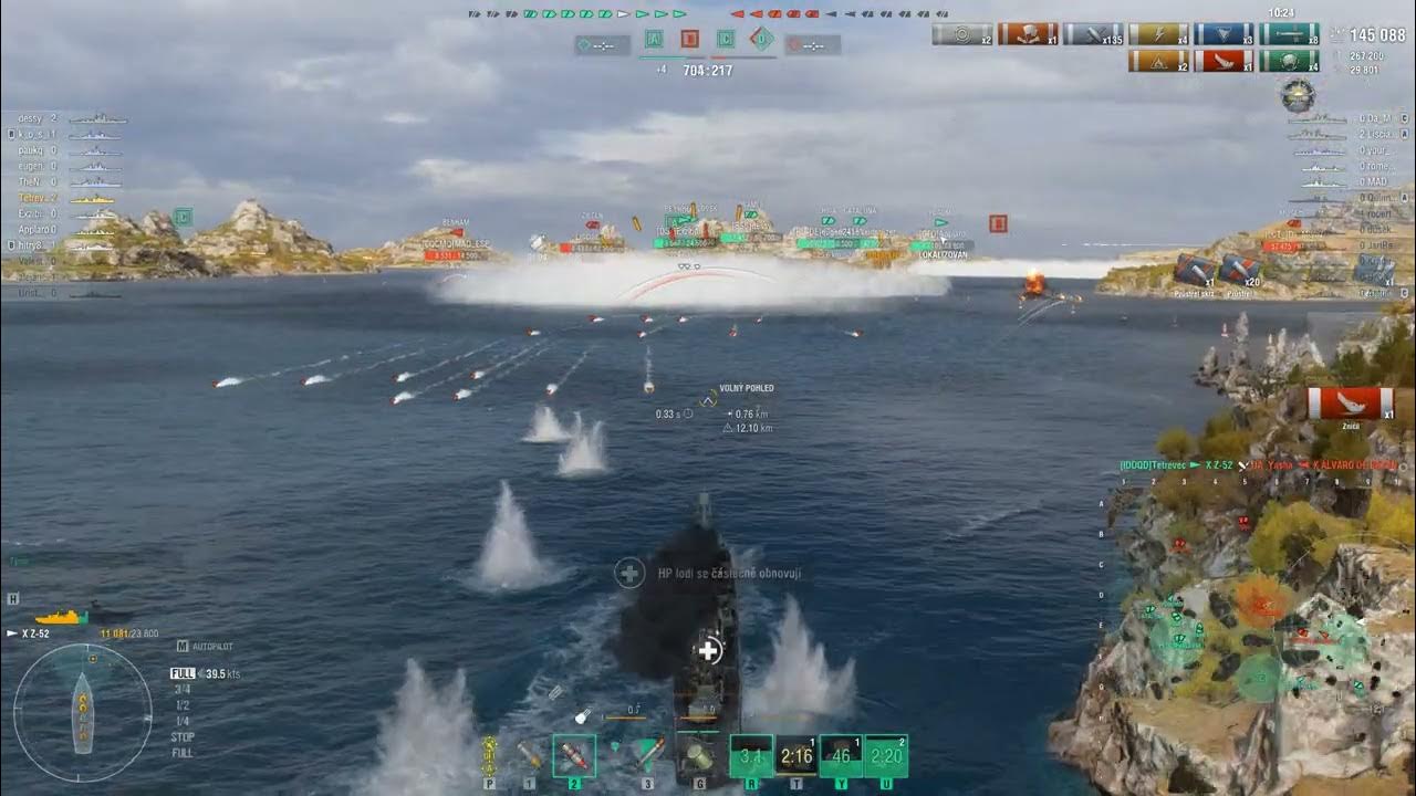 WOWS z52 magic dodge - YouTube