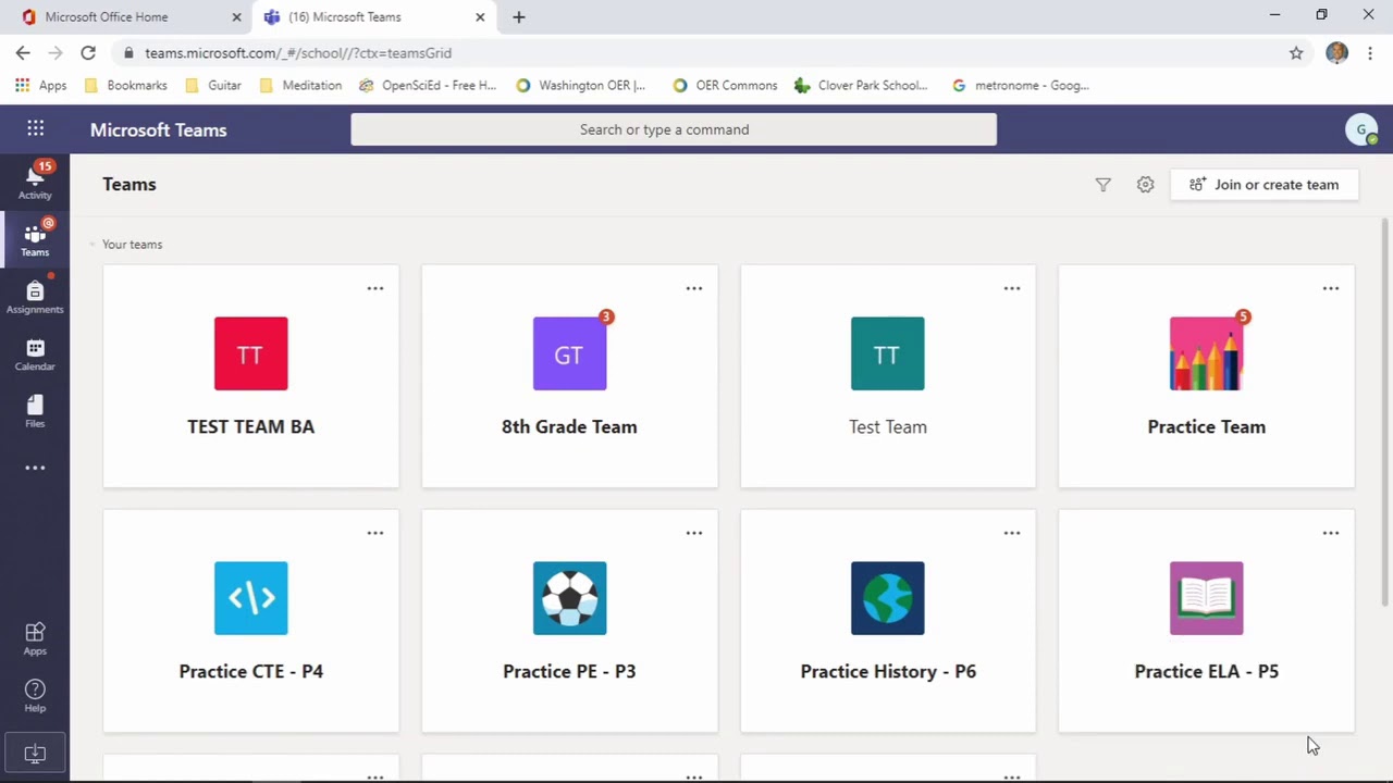 How to Log Into and Navigate Microsoft Office Teams - YouTube
