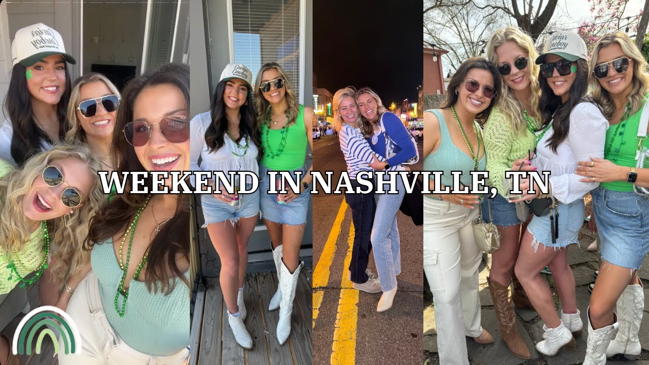 2024 SEC TOURNAMENT IN NASHVILLE, TN | Celebrating St. Patricks Day ...