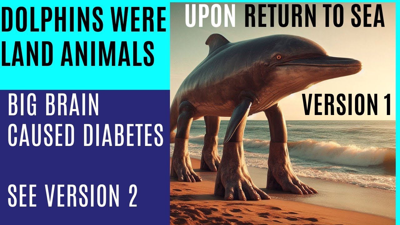 See Version 2: LINK IN THE DESCRIPTION Prehistoric Dolphins Lived on ...